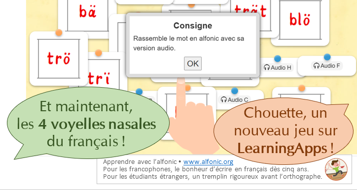 Qu’est-ce que tu entends ? Les voyelles nasales en alfonic – Écrire et ...